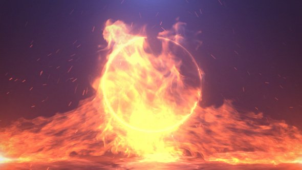 Epic Fire Logo Reveal - Project for After Effects (Videohive) | SoftArchive