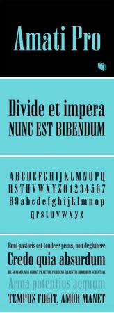 Amati Pro Font | SoftArchive