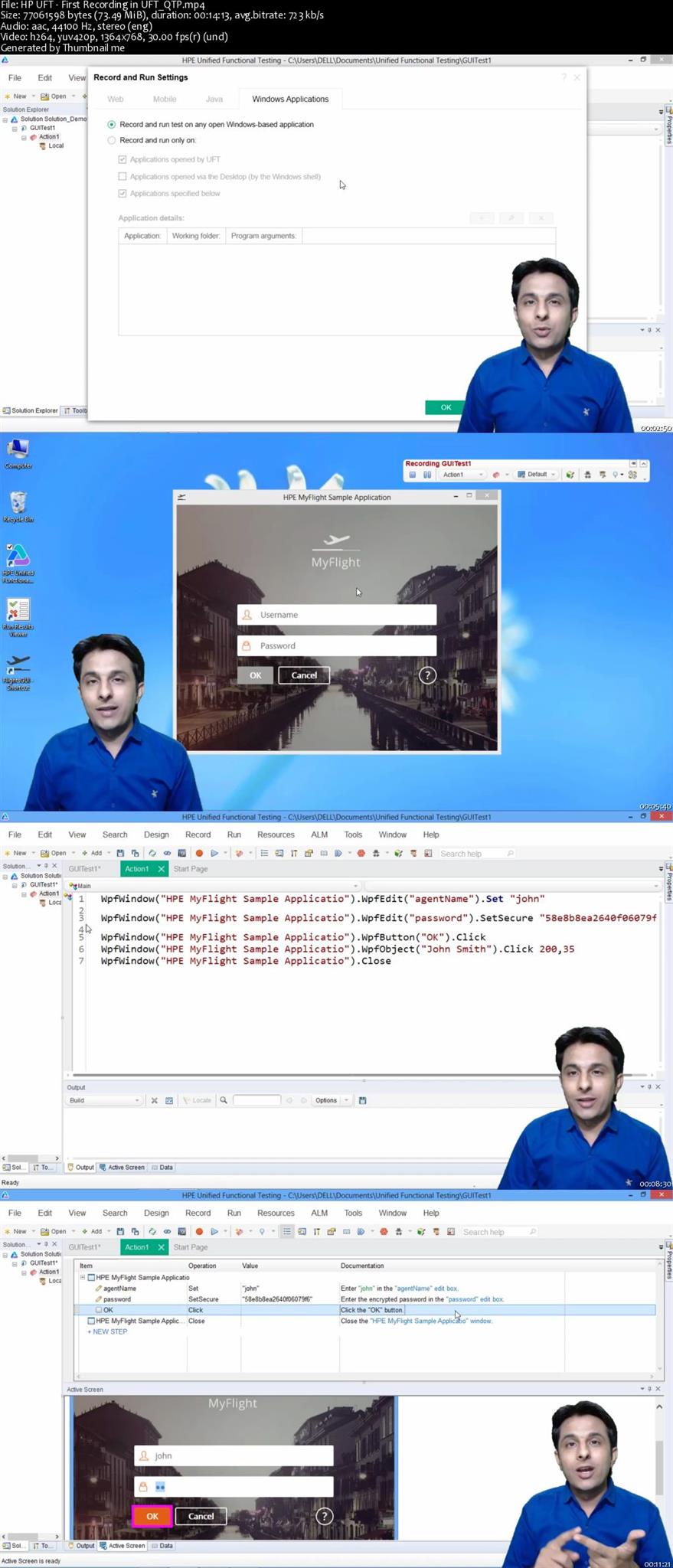 HP UFT (Unified Functional Testing) / QTP (Quick Test Professional) 14. ...