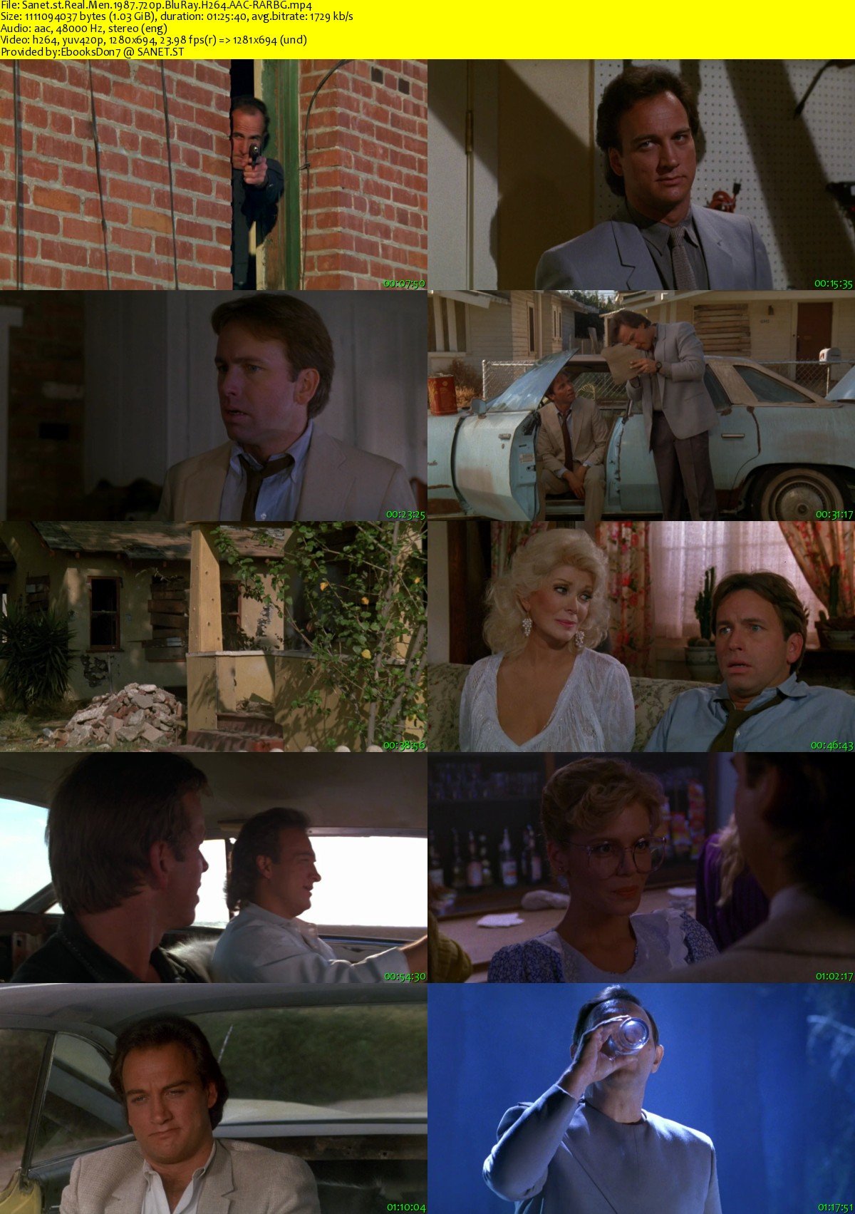 Real Men 1987 720p BluRay H264 AAC-RARBG - SoftArchive