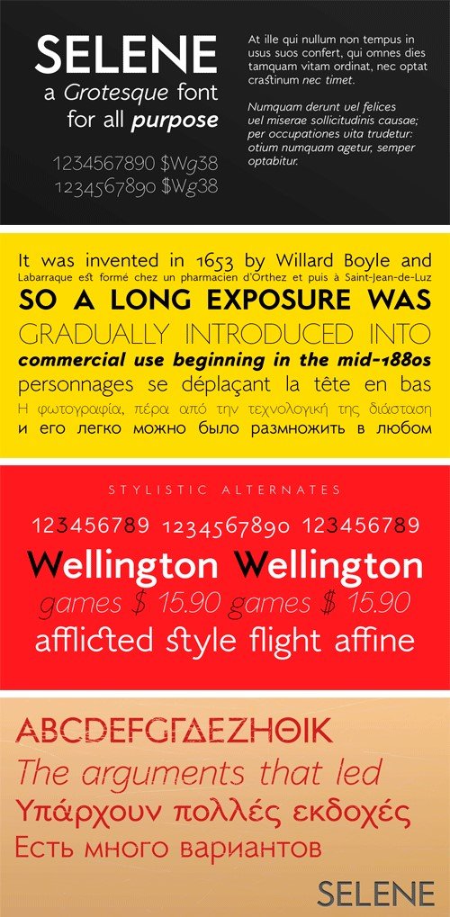 Selene Font Family | SoftArchive