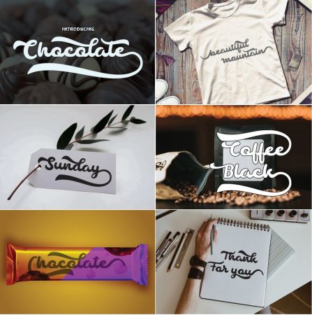 Chocolate Script & Handwritten Font | SoftArchive