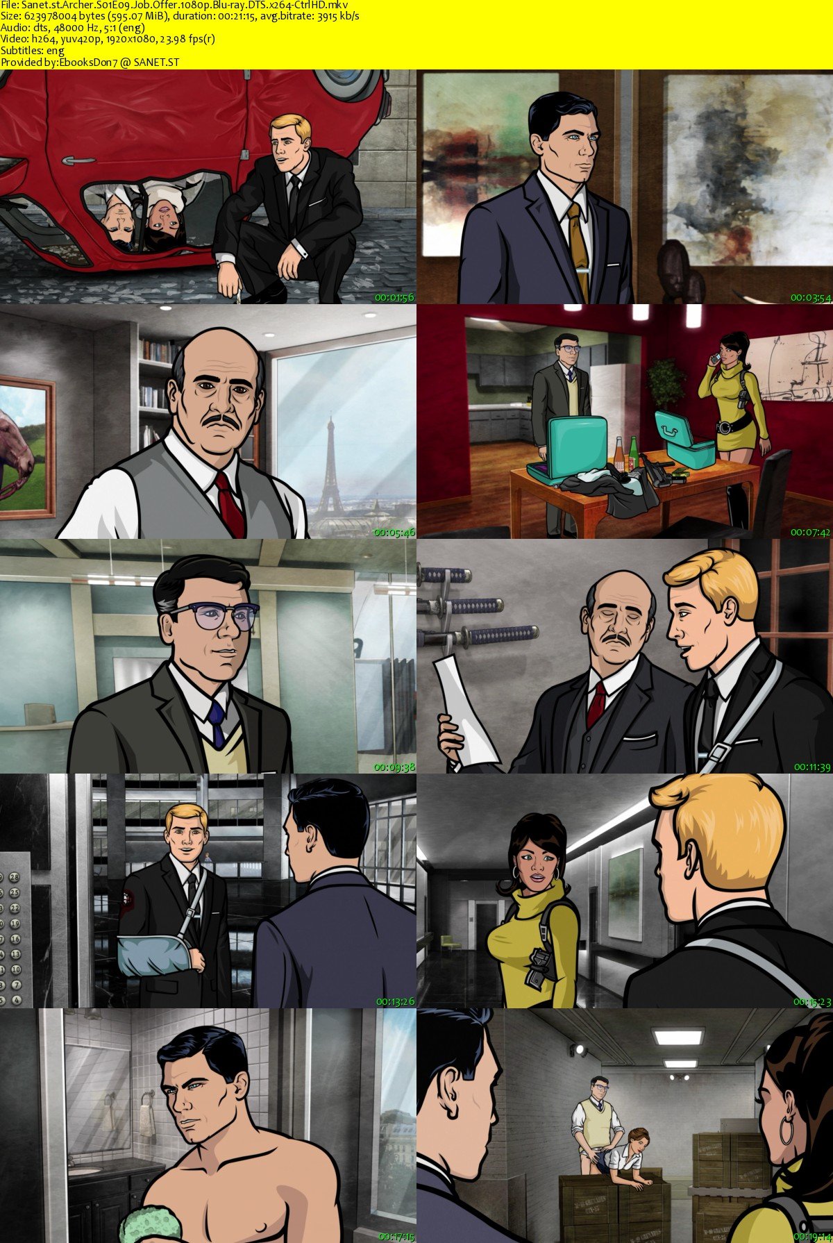 Archer S01 1080p BluRay x264-CtrlHD | SoftArchive