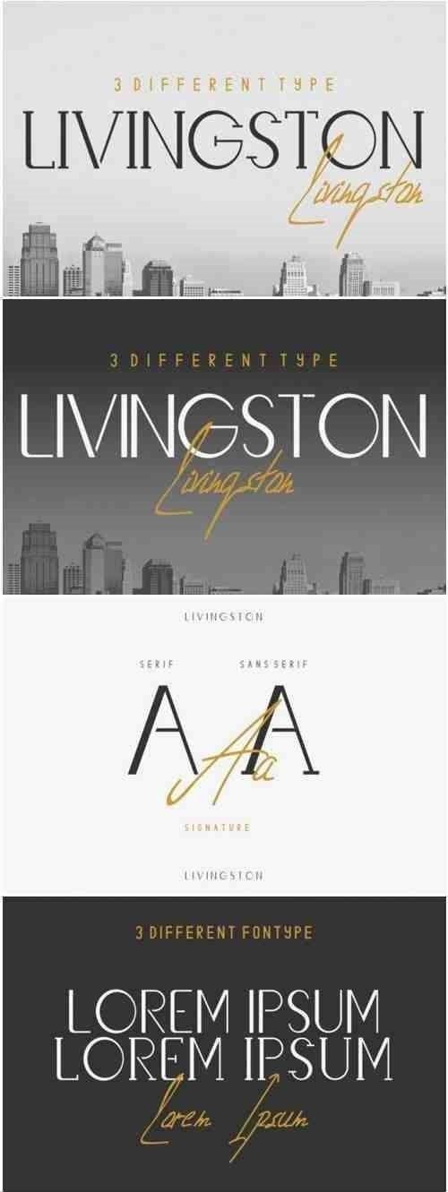 Livingston Font | SoftArchive