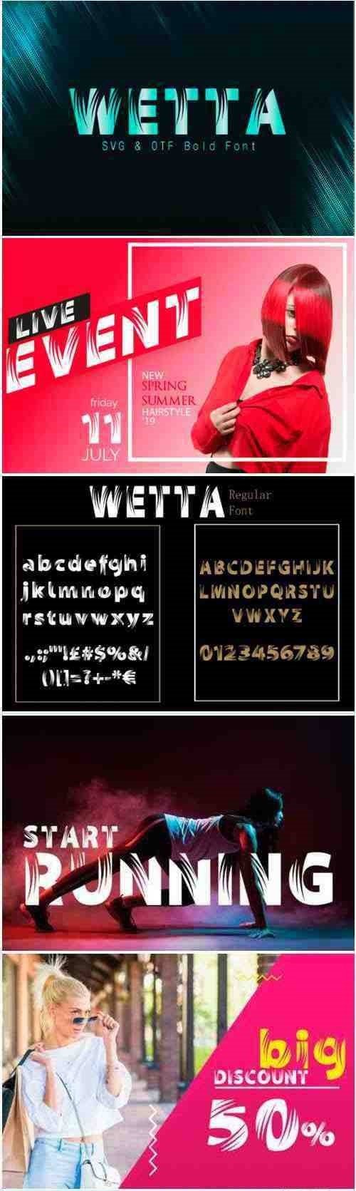 Wetta Font | SoftArchive