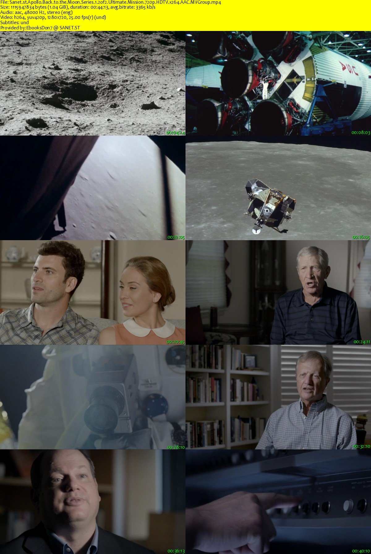 Nat.Geo. - Apollo Back to the Moon: Series 1 (2019) 720p HDTV x264 AAC ...