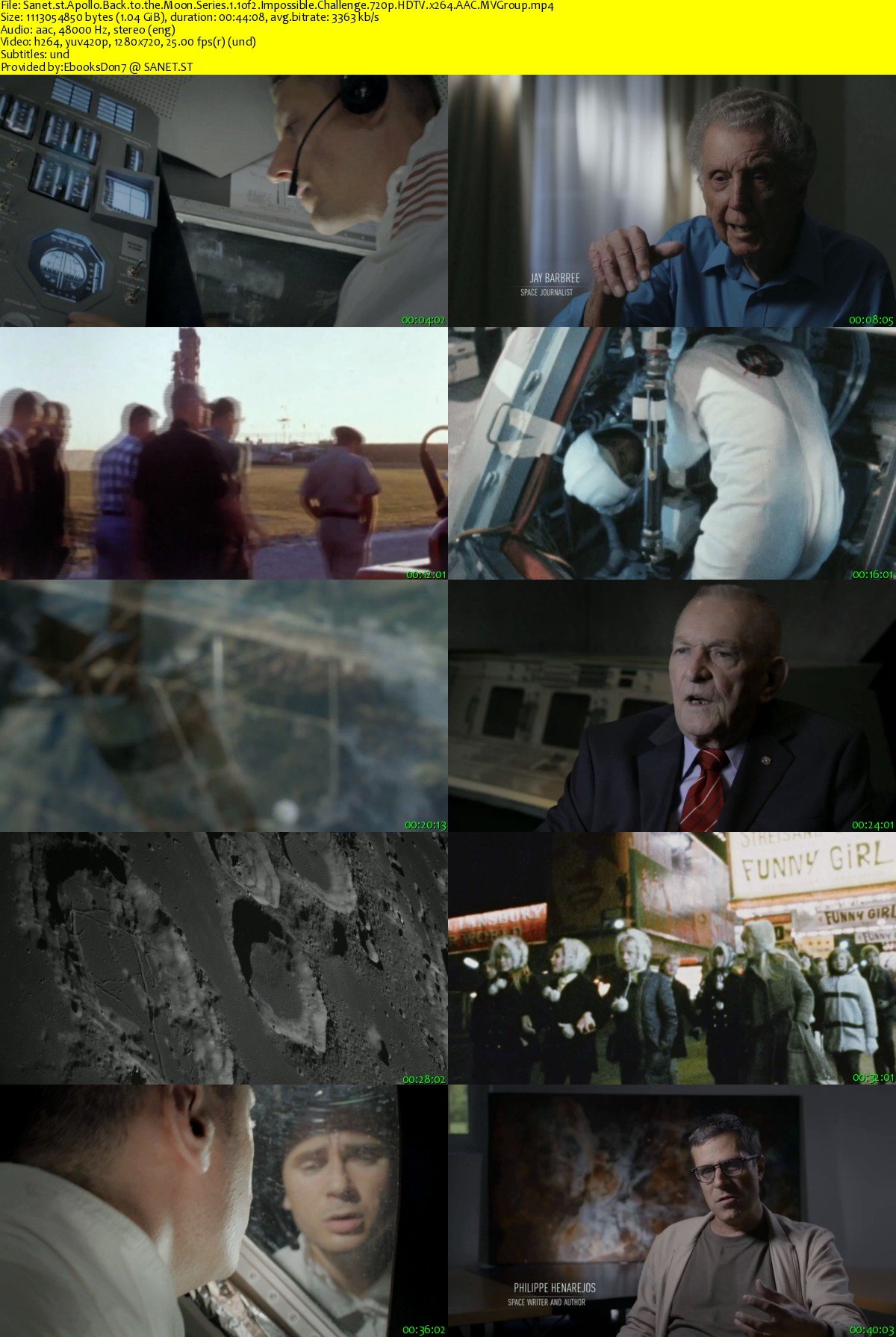 Nat.Geo. - Apollo Back to the Moon: Series 1 (2019) 720p HDTV x264 AAC ...