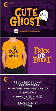 Cute Ghost Font Family | SoftArchive