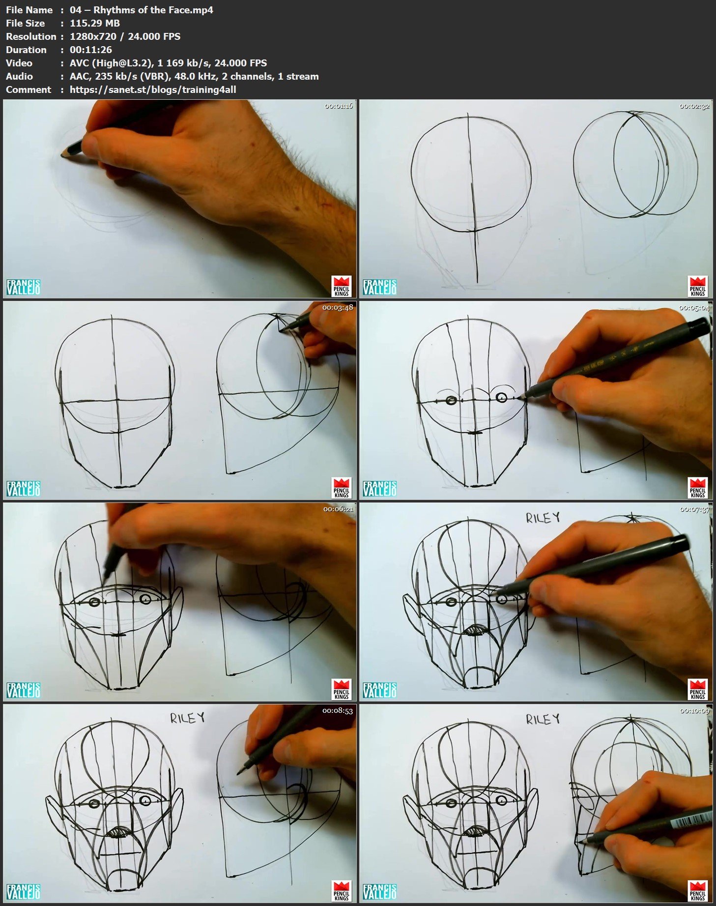 Drawing Faces using the Reilly Method | SoftArchive