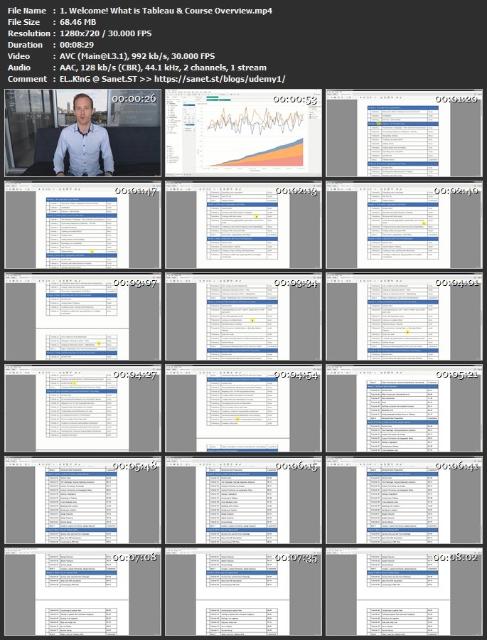 TABLEAU 2018: Hands-On Tableau Training For Data Science! | SoftArchive