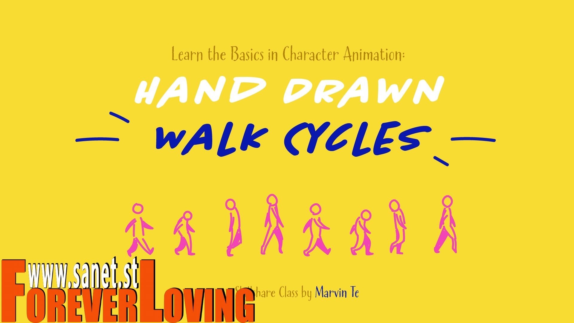 Learn the Basics in Character Animation: Hand Drawn Walk Cycles ...