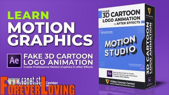 Motion Graphics: Create Fake 3D Cartoon Logo Animation in After Effects ...