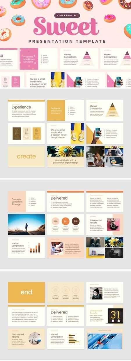 Sweet — Powerpoint Presentation Template | SoftArchive
