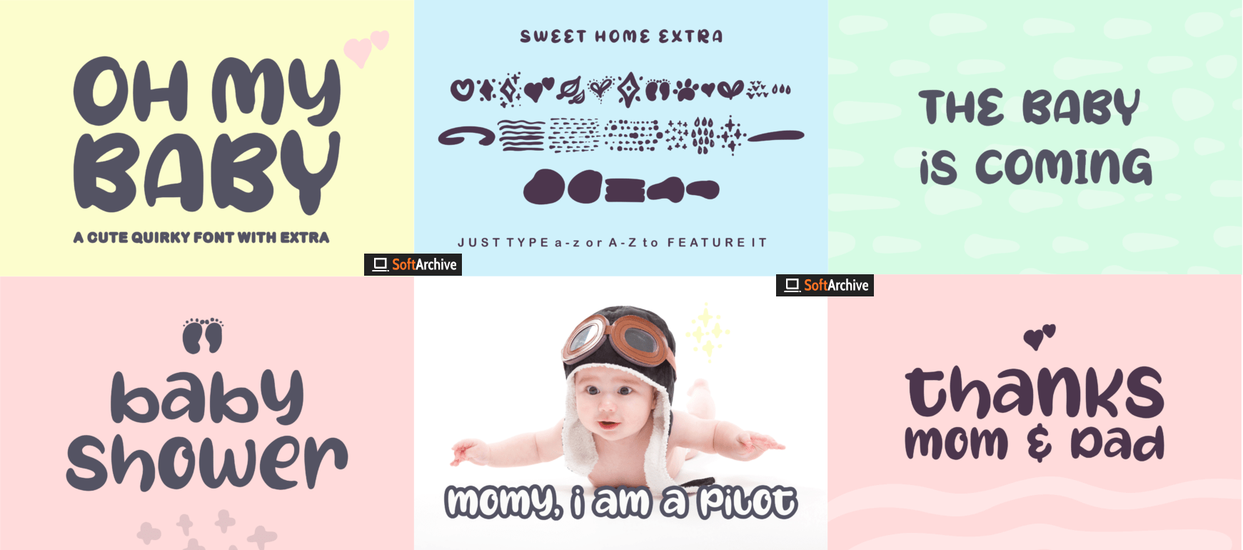 Oh My Baby Font | SoftArchive