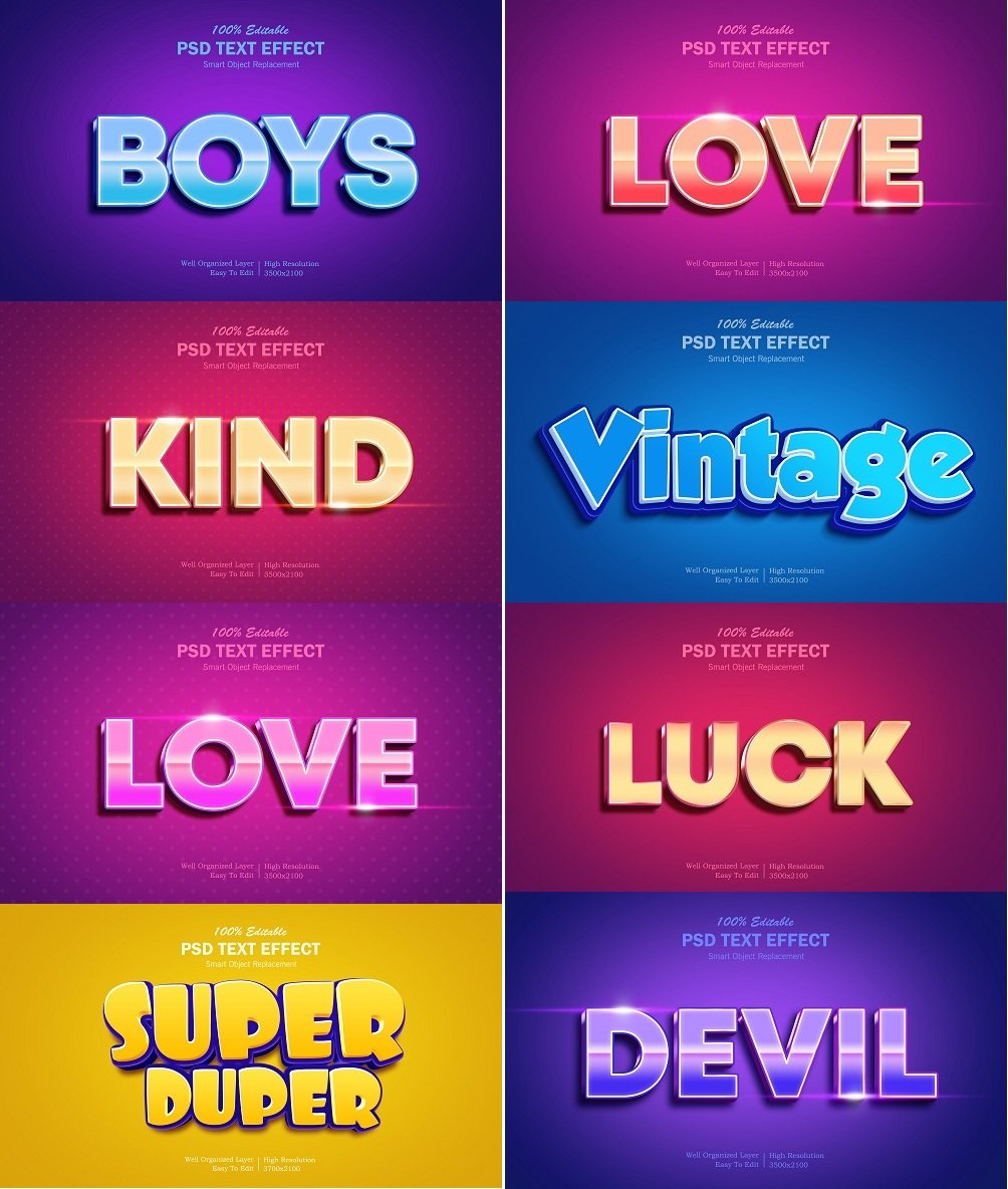 3d Text Effect Psd Files Swagbap 3d Text Effect Psd Files Swagbap