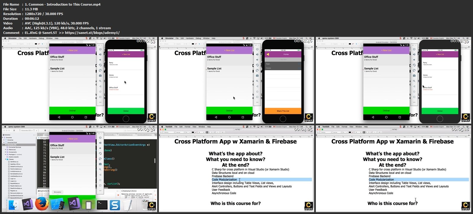 Cross Platform Native iOS & Android in Xamarin C# & Firebase | SoftArchive