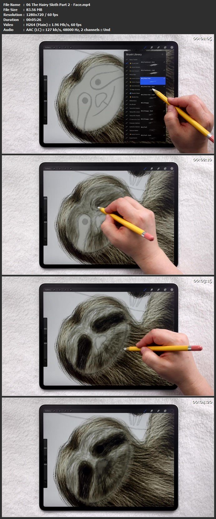 How to Draw Fur in Procreate with Custom and Built-In Brushes | SoftArchive