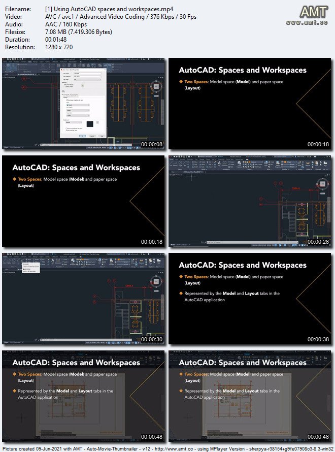 AutoCAD: Spaces and Workspaces (2021) | SoftArchive