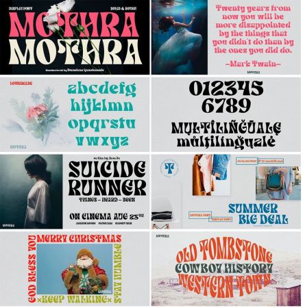 Mothra Font | SoftArchive
