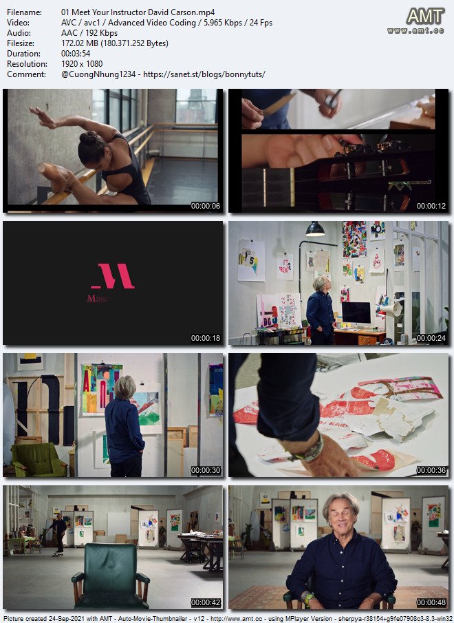 MasterClass - David Carson Teaches Graphic Design | SoftArchive