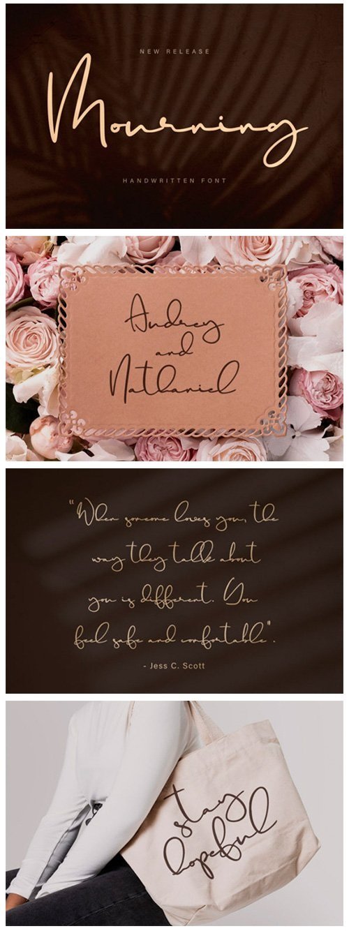 Mourning Font | SoftArchive