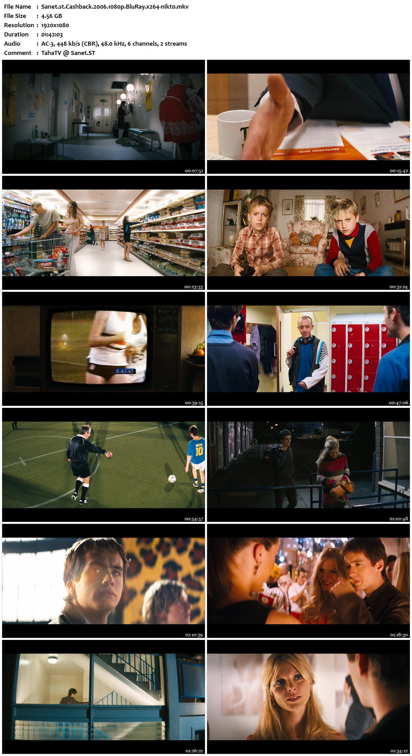 Cashback 2006 1080p BluRay x264-nikt0 | SoftArchive