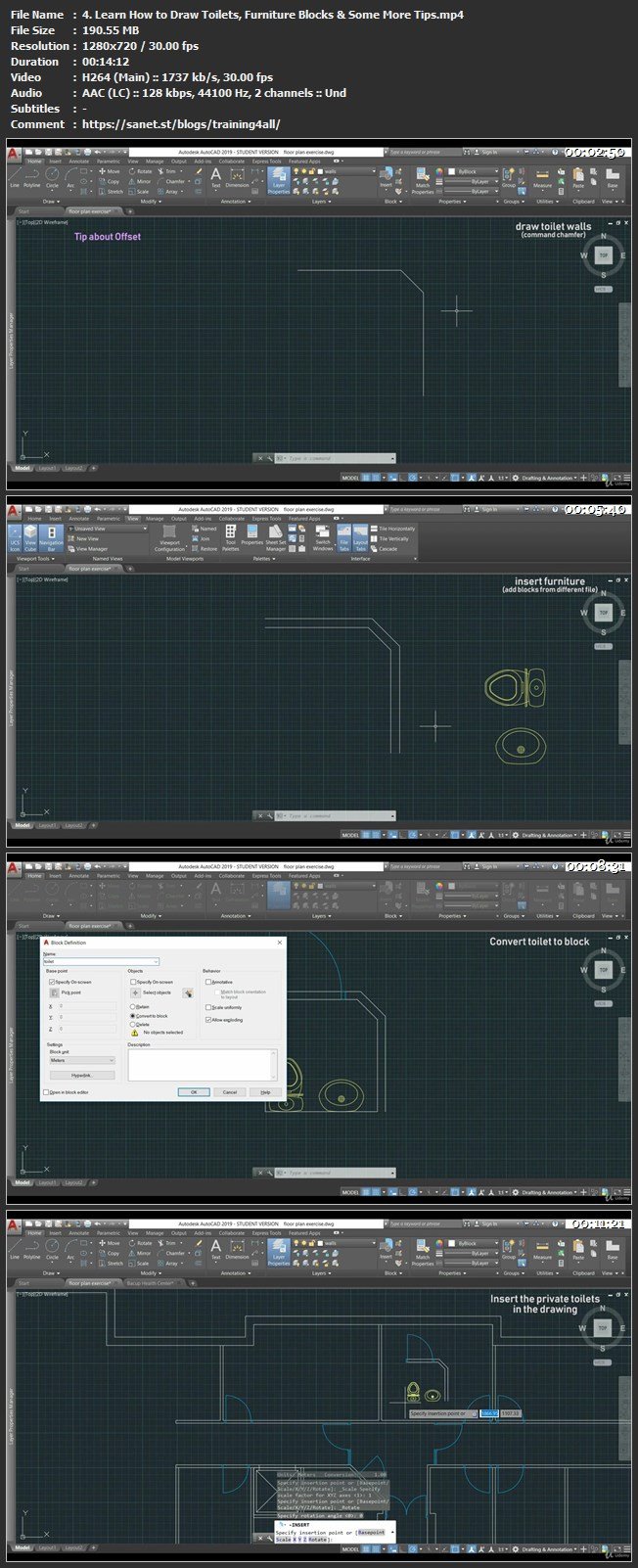 AutoCad 2019 Complete Drawing of House Civil Engineering | SoftArchive
