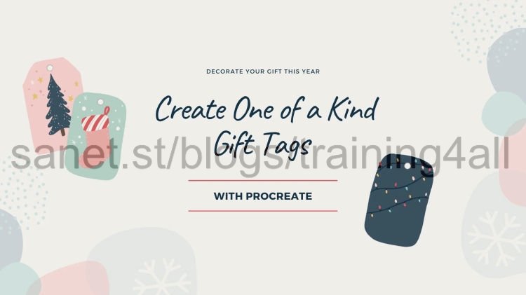 Create One of a Kind Gift Tags with Procreate | SoftArchive