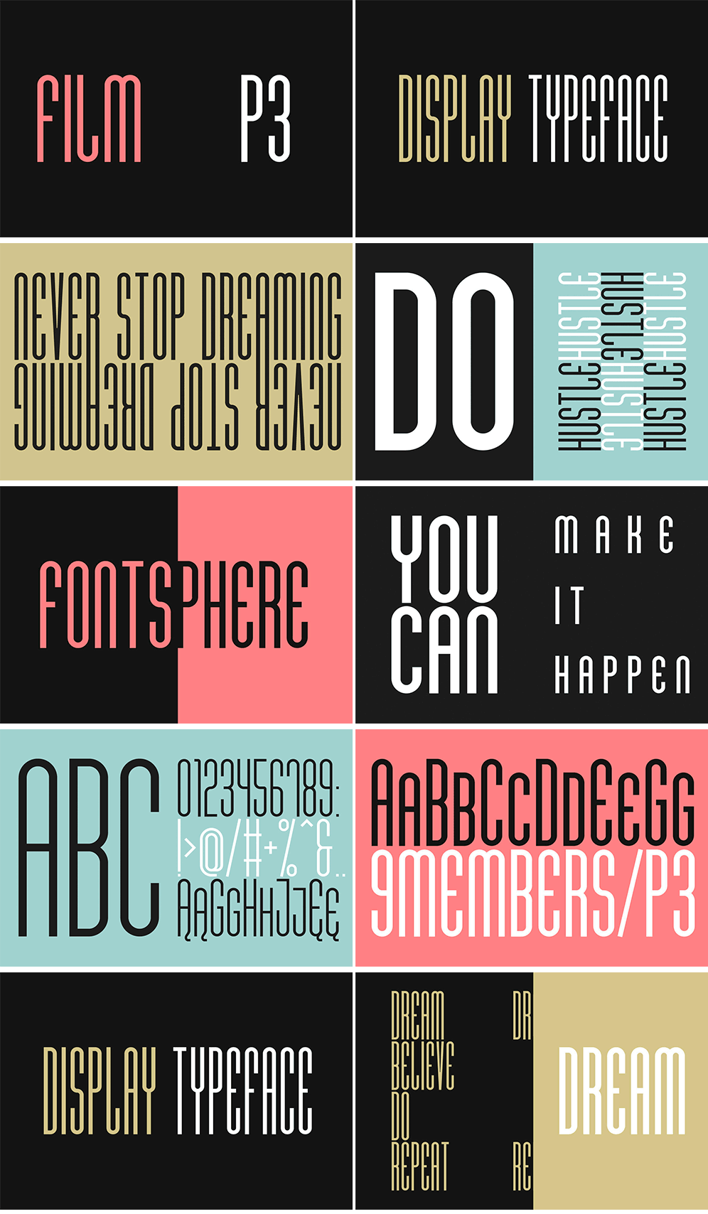 Film P3 Font Family | SoftArchive