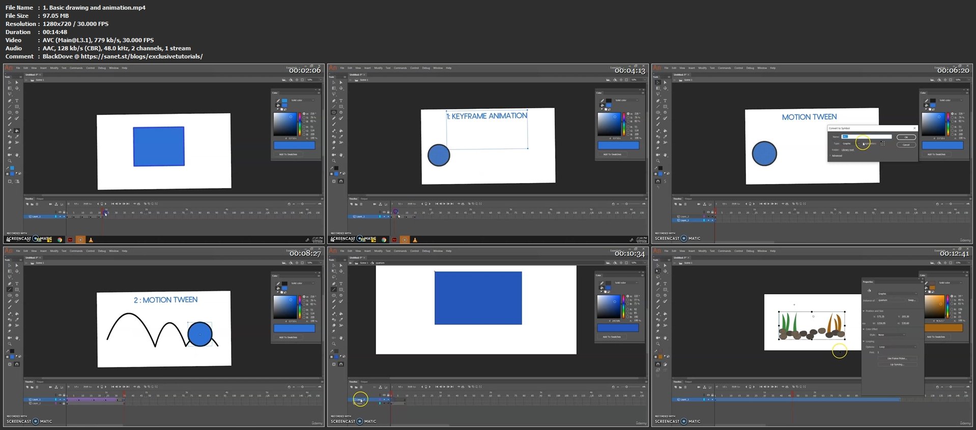 Beginner's guide to master Adobe Animate (animation course) | SoftArchive