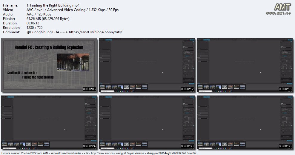 Houdini FX : Creating a Building Explosion | SoftArchive