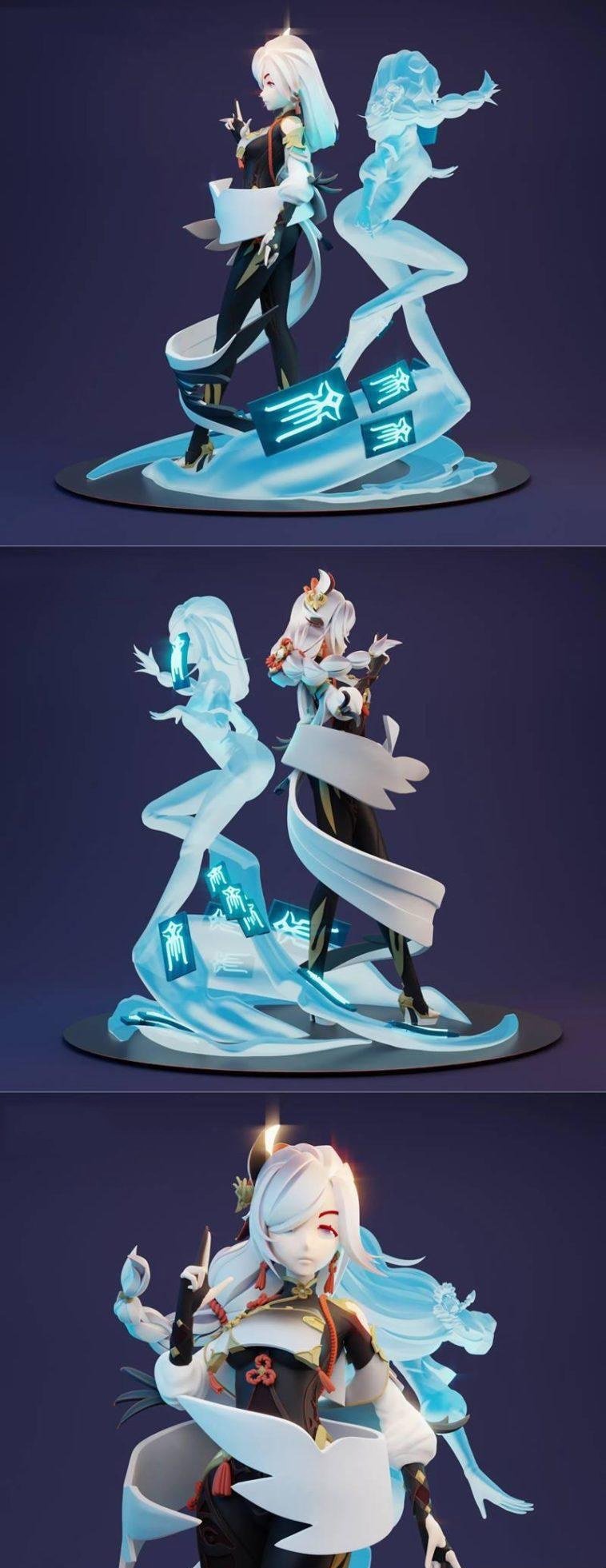 Shenhe 2 – Genshin Impact – 3D Print | SoftArchive
