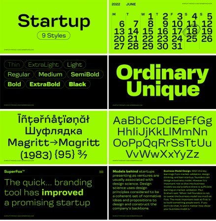 Startup Font Family | SoftArchive