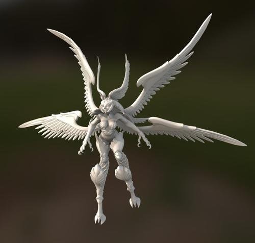 Garuda Final Fantasy XIV – 3D Print Model | SoftArchive
