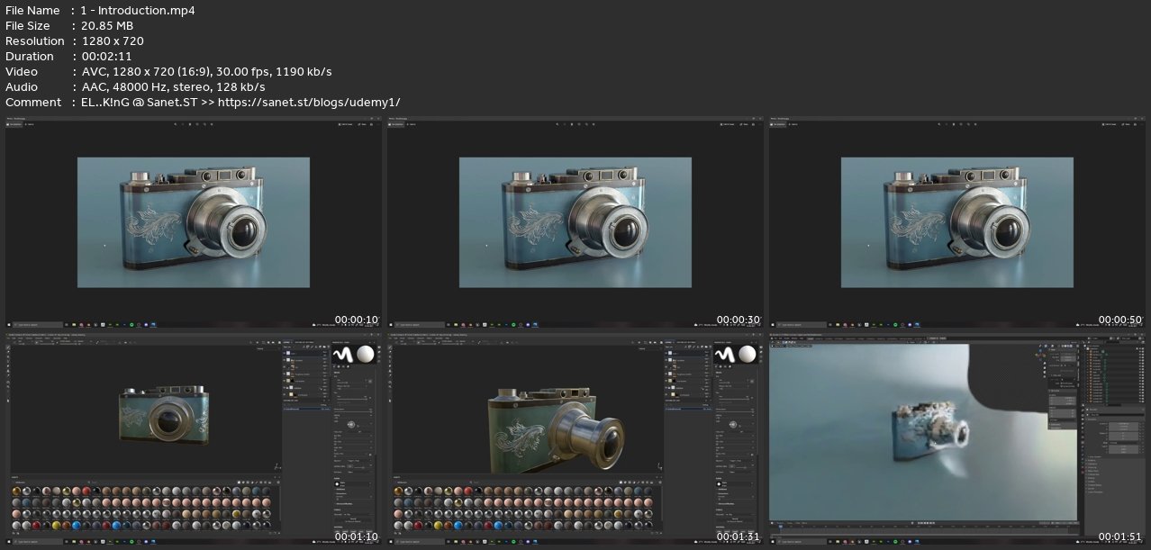 Create A Camera In Blender 3D And Substance Painter | SoftArchive