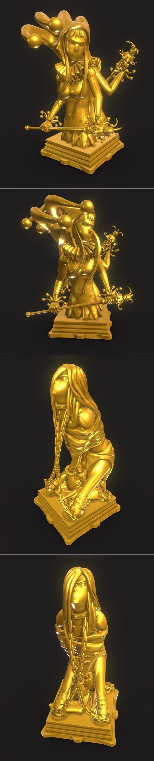 Fate Grand Order Avenger Class and Alter Ego Class Chess Piece – 3D ...
