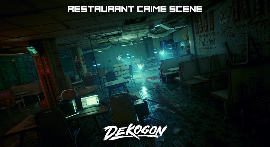 Unreal Engine Marketplace - Restaurant Crime Scene (4.26) | SoftArchive
