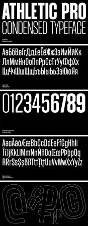 Athletic Pro Font Family | SoftArchive