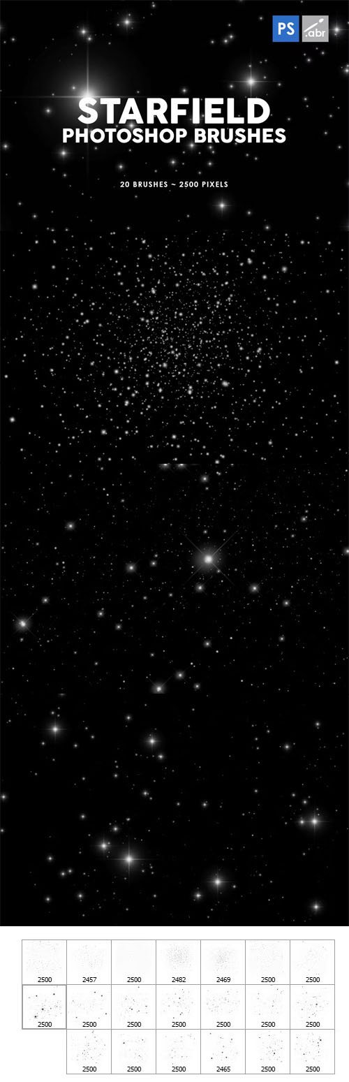 Envato - 20 Starfield Photoshop Brushes | SoftArchive