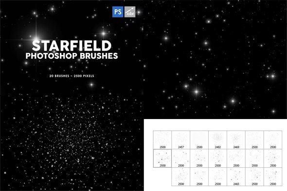 Envato - 20 Starfield Photoshop Brushes | SoftArchive