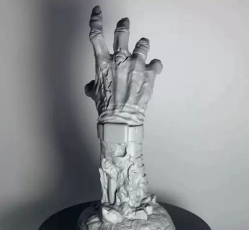 Zombie hand – 3D Print Model | SoftArchive