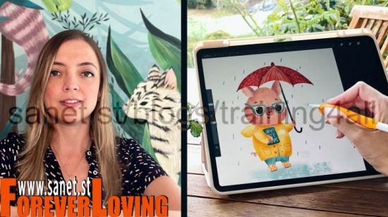 Draw Cute Animal Characters in Procreate & Grow Your Illustration ...
