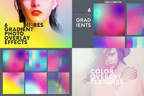 6 Gradient Photo Overlay Effects | SoftArchive