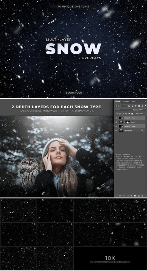 Multi-Layer Snow Overlays H3PSR2Y | SoftArchive