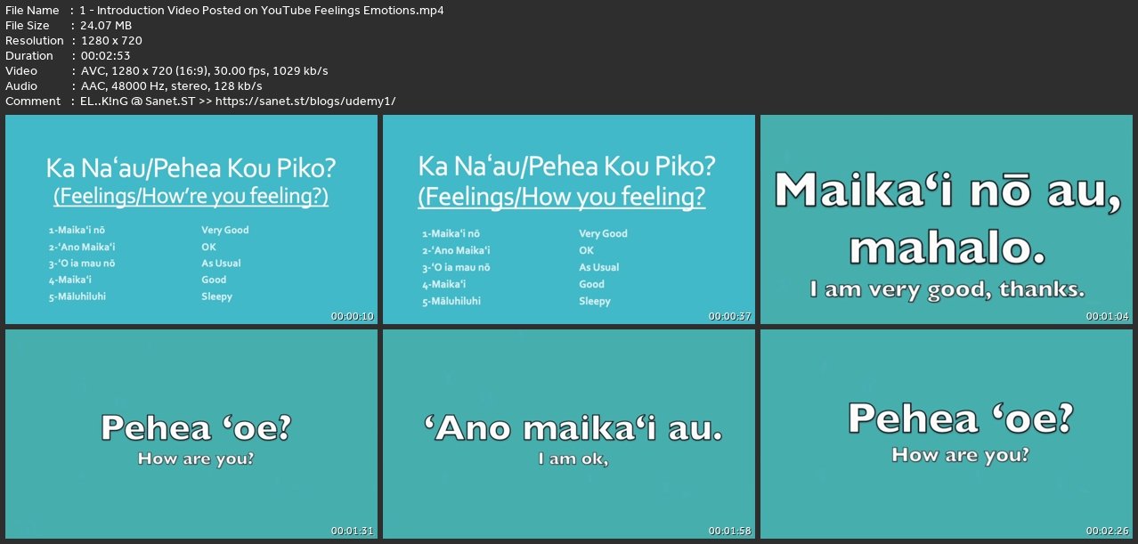 How To Express Your Feelings & Emotions In Hawaiian | SoftArchive