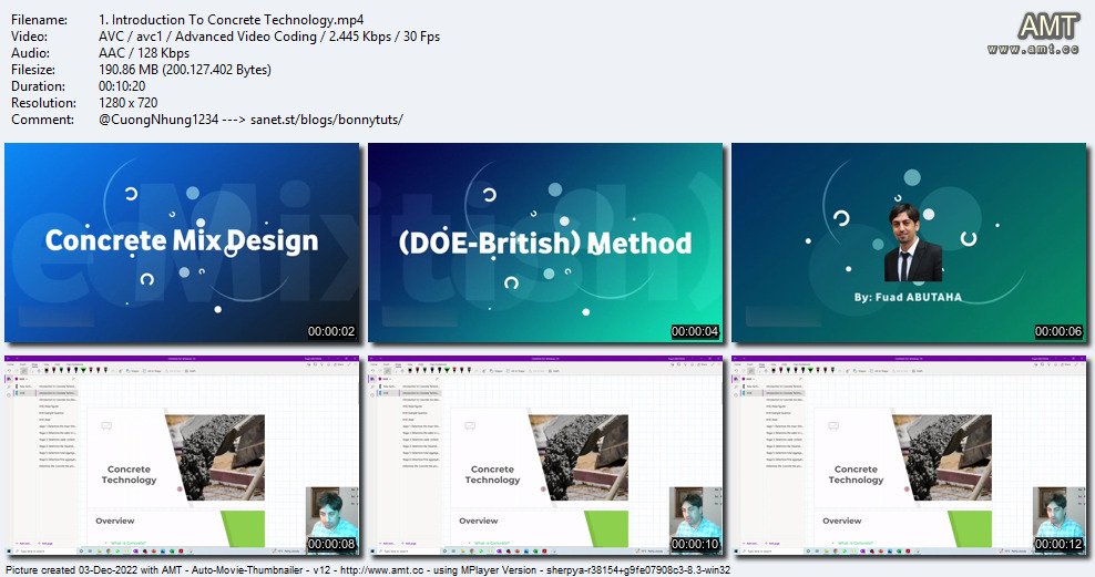 Concrete Mix Design Using (DOE - British) Method | SoftArchive