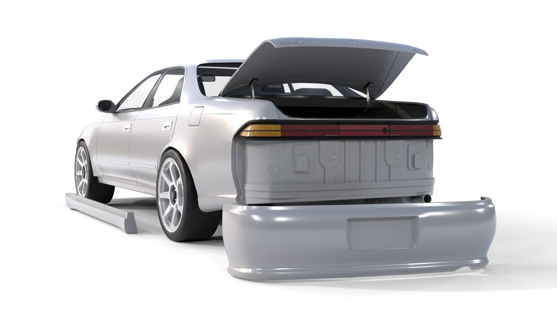 Toyota Mark 2 90 TourerV 3D Model | SoftArchive