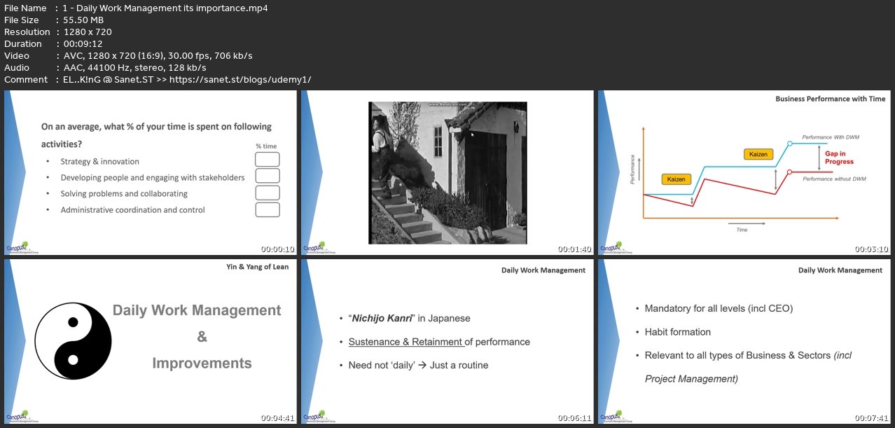 Daily Work Management System For Managers Using Lean Methods | SoftArchive