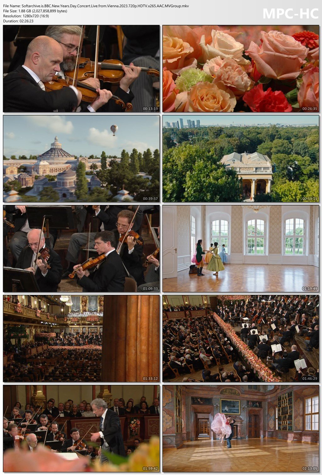 BBC - New Year's Day Concert from Vienna (2023) 720p HDTV x265 AAC ...