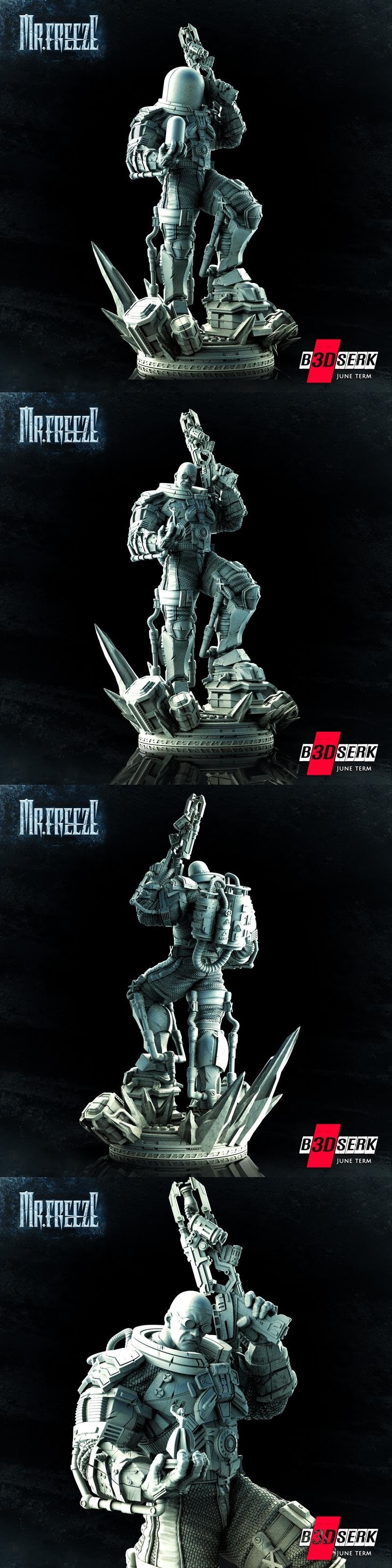B3DSERK – Mr Freeze v2 – 3D Print Model | SoftArchive
